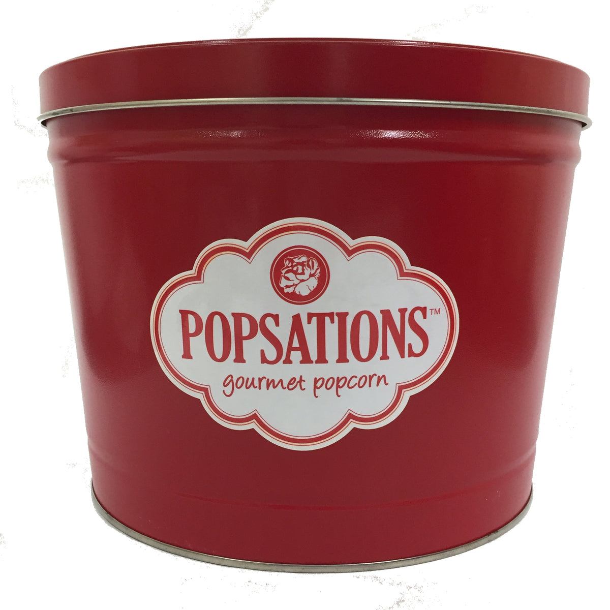 2 Gallon Popcorn Tin – Popsations Popcorn Company